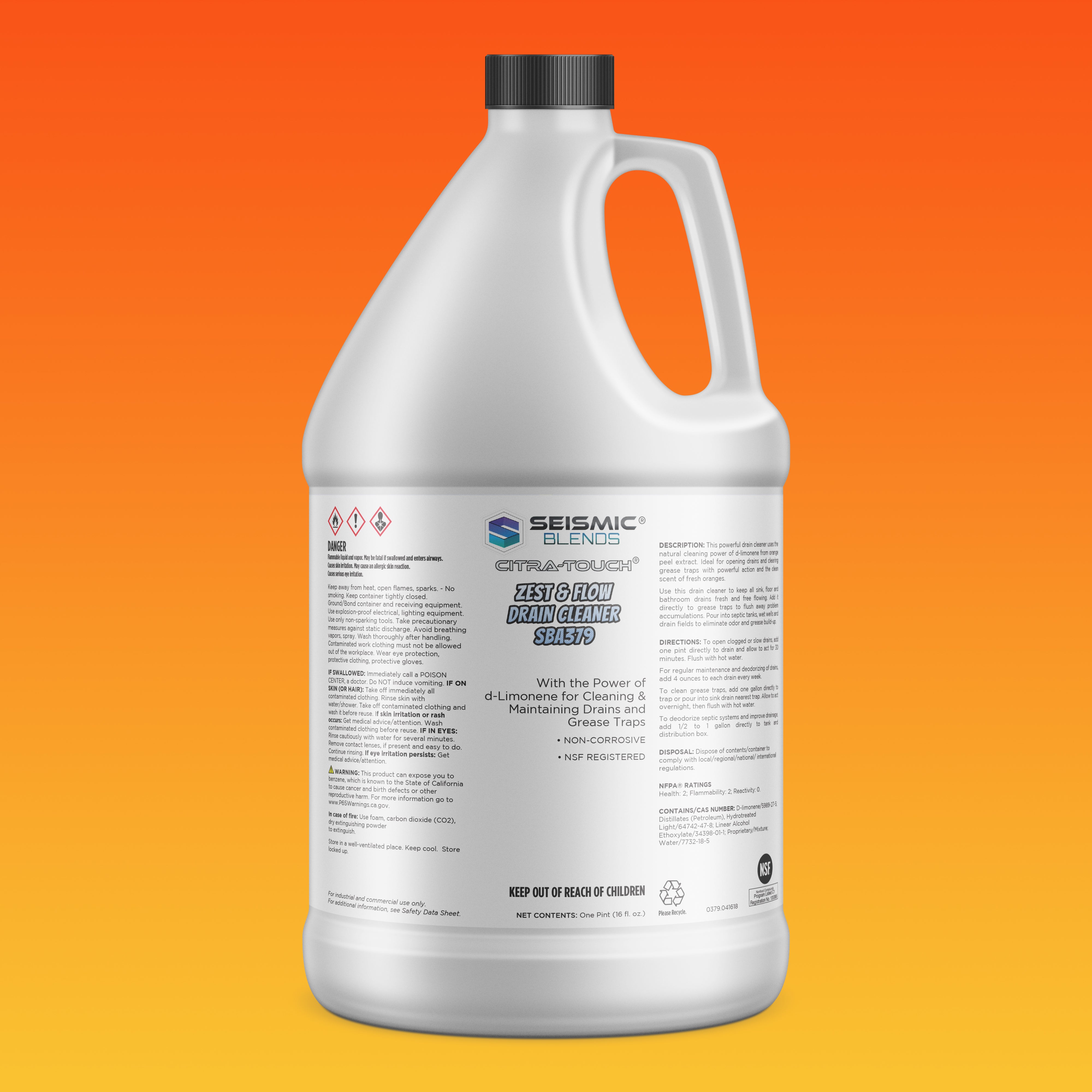 Citra Touch Zest & Flow Drain Cleaner SBA379
