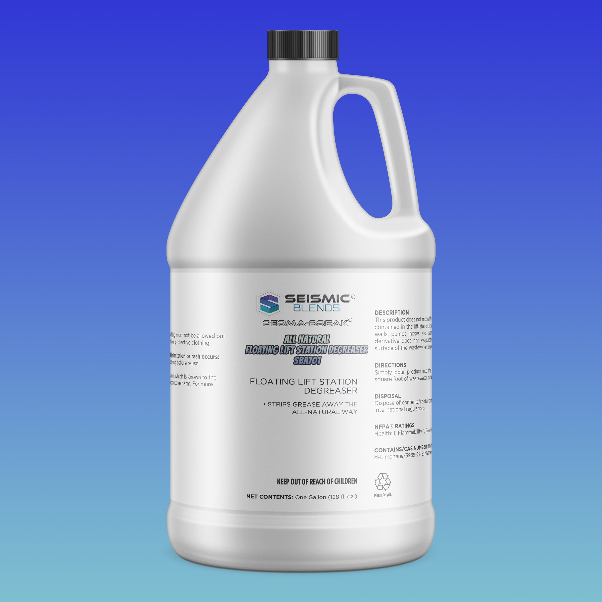 Perma Break All Natural Floating Lift Station Degreaser SBA701 ...