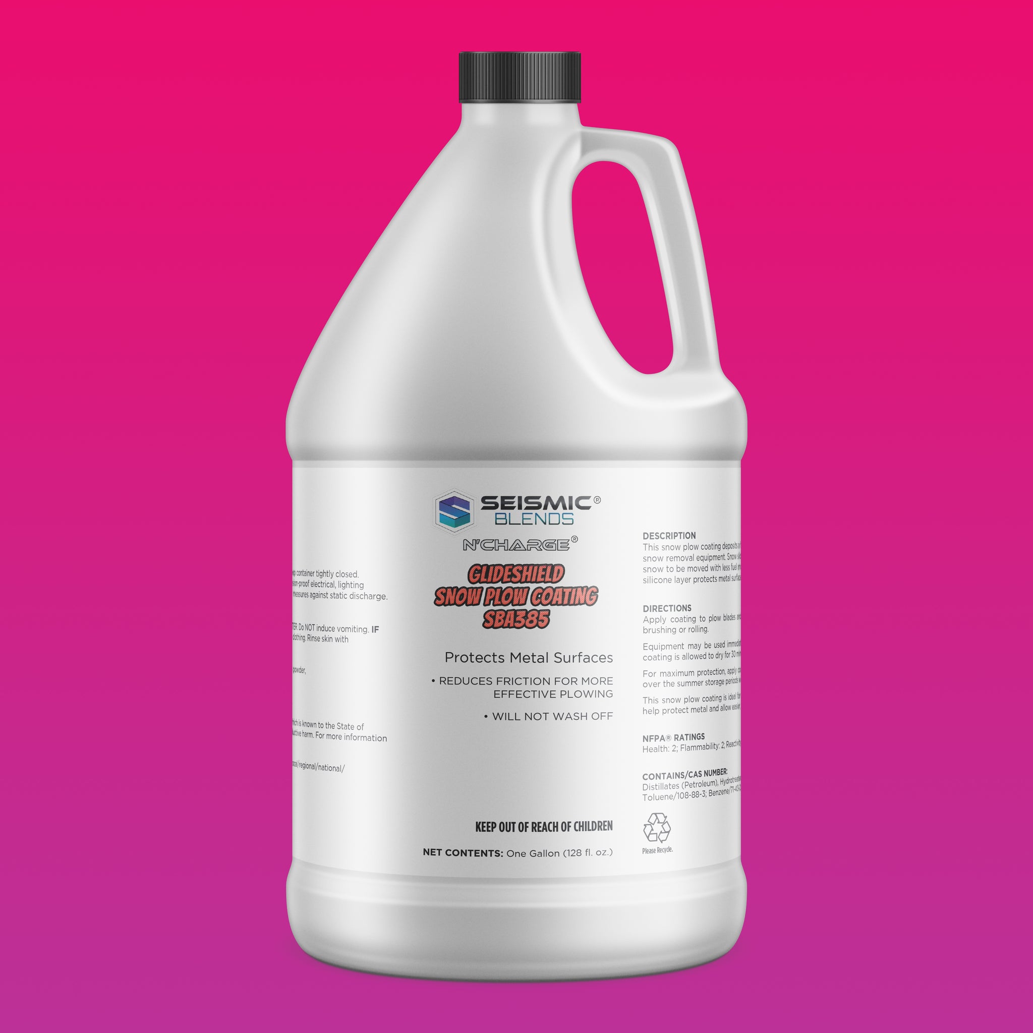 N'Charge GlideShield Snow Plow Coating SBA385 – Seismic Blends LLC