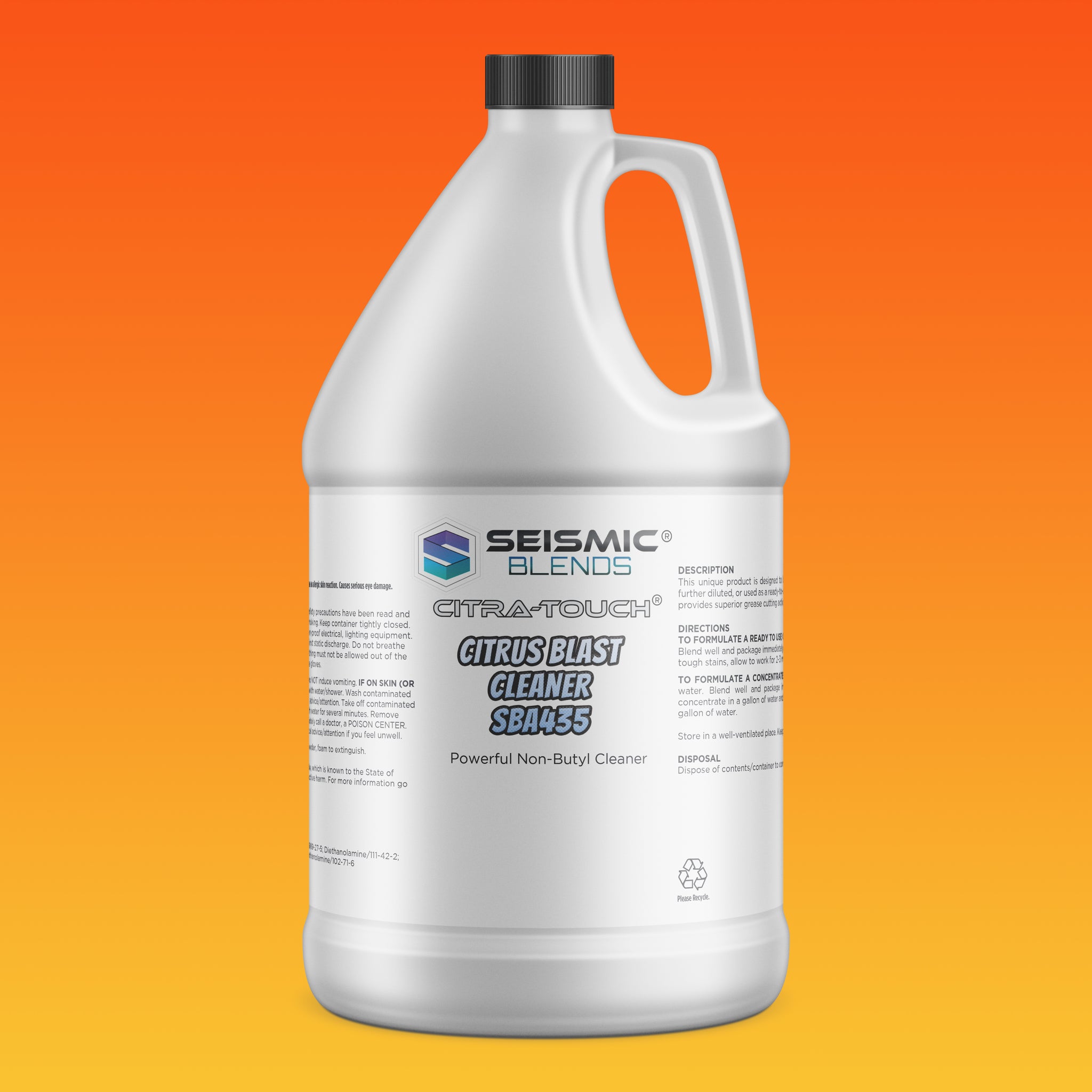 Citra Touch Citrus Blast Cleaner SBA435 – Seismic Blends LLC